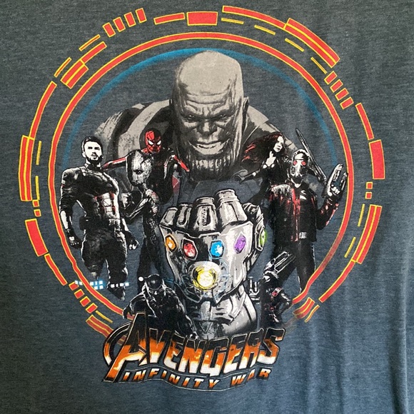 Marvel | Shirts & Tops | Marvel Avengers Infinity War T Shirt | Poshmark